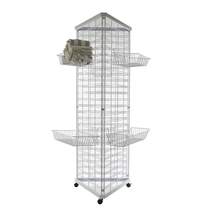 Three Sided Slatgrid Freestanding Tower Subastral