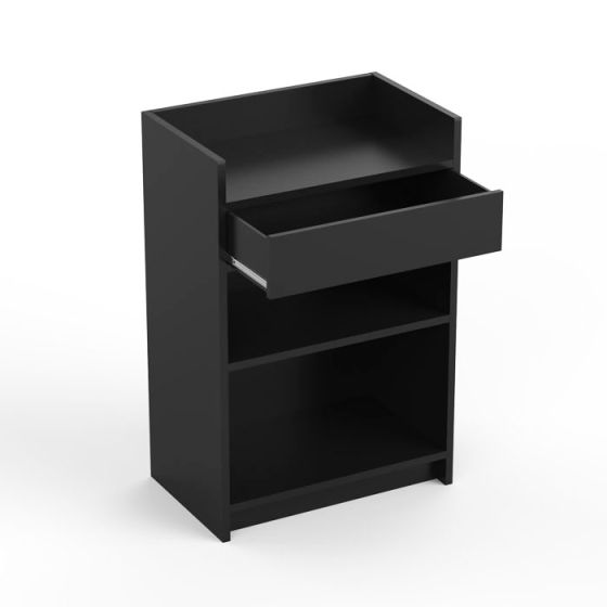 Cash Register Stand – With Drawer & Height-Adjustable Shelf Subastral