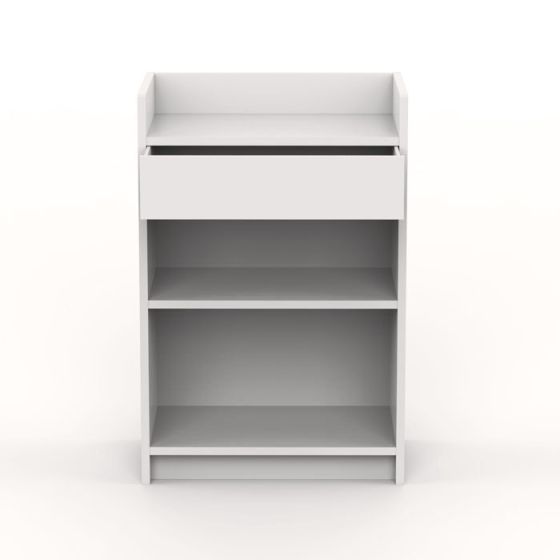 Cash Register Stand – With Drawer & Height-Adjustable Shelf Subastral