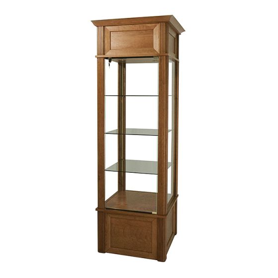 Classic, Traditional Wooden Trophy Display Tower - Subastral