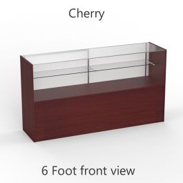 Full-Vision Glass Showcase with Lock and Lights - Subastral Inc Subastral