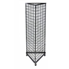 Two Gridwall Triangle Mobile Towers Subastral