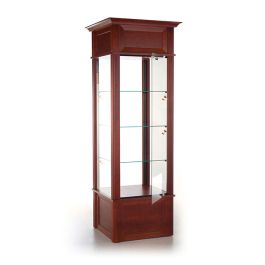 Classic, Traditional Wooden Trophy Display Tower - Subastral