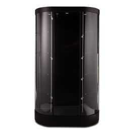 Wall Showcase with Curved Front – for Retail, Gallery or Museums ...